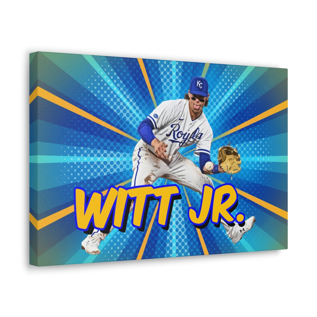 Bobby Witt Jr COMIC Canvas Print - Etsy