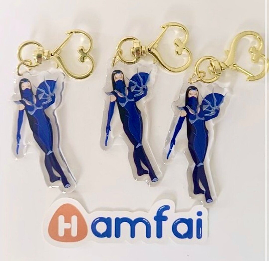 Mortal Kombat Kitana Acrylic Keychain - Etsy