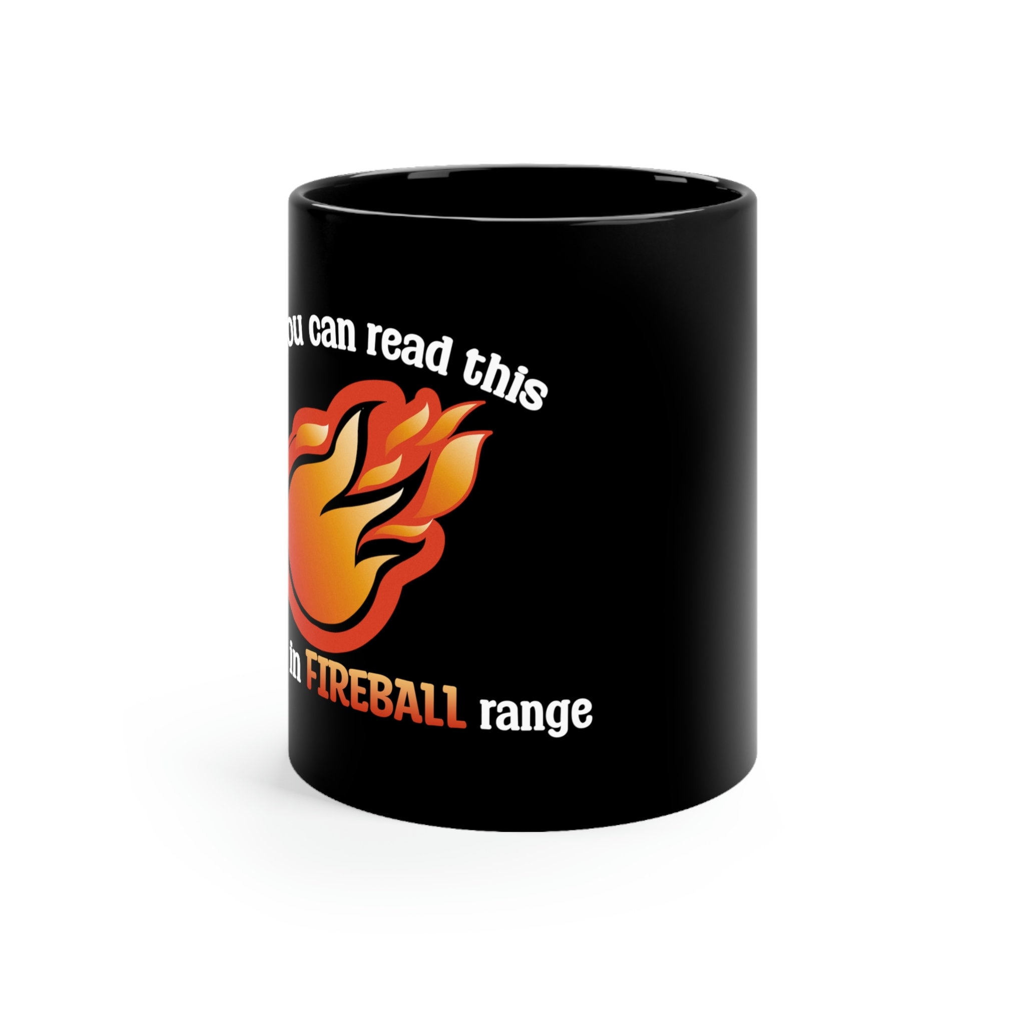 Fireball Range Wizard Mug | Dungeons and Dragons | Dnd | 11oz Coffee Cup - Etsy