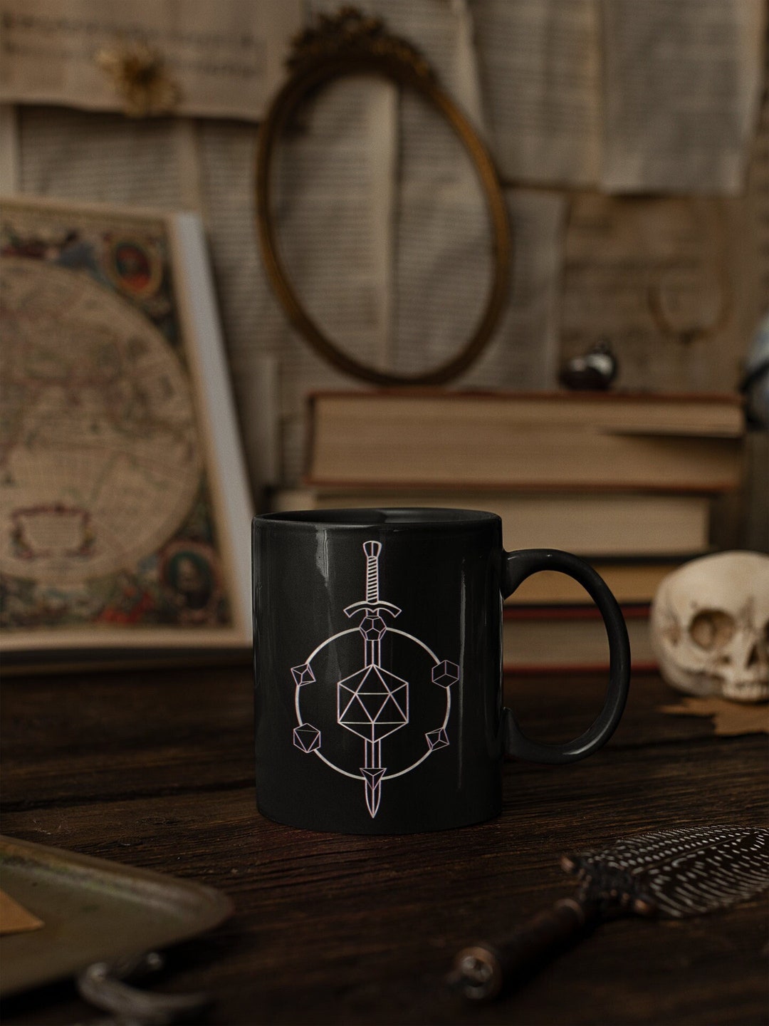 Dungeons and Dragons Sword and Dice Set Mug | Dungeons and Dragons ...