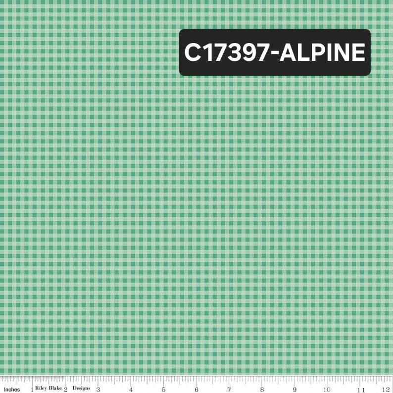 Berry and Sage Fabric - Alpine/leaf Colors - Homespun/apron/diamonds ...