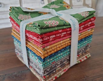 Autumn Fat Quarter Bundles Latte 14650L 10 Pieces Lori Holt Riley Blake Designs - Etsy
