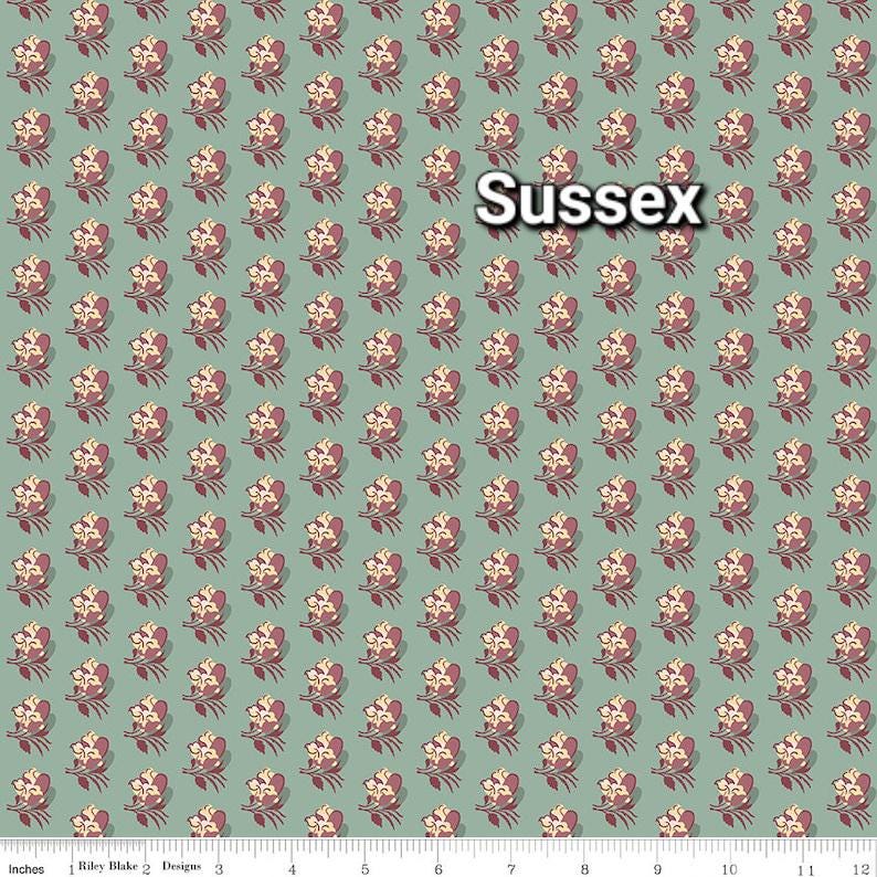 Sense and Sensibility Yardage - Six Prints - Sonnet/devonshire/lucy ...