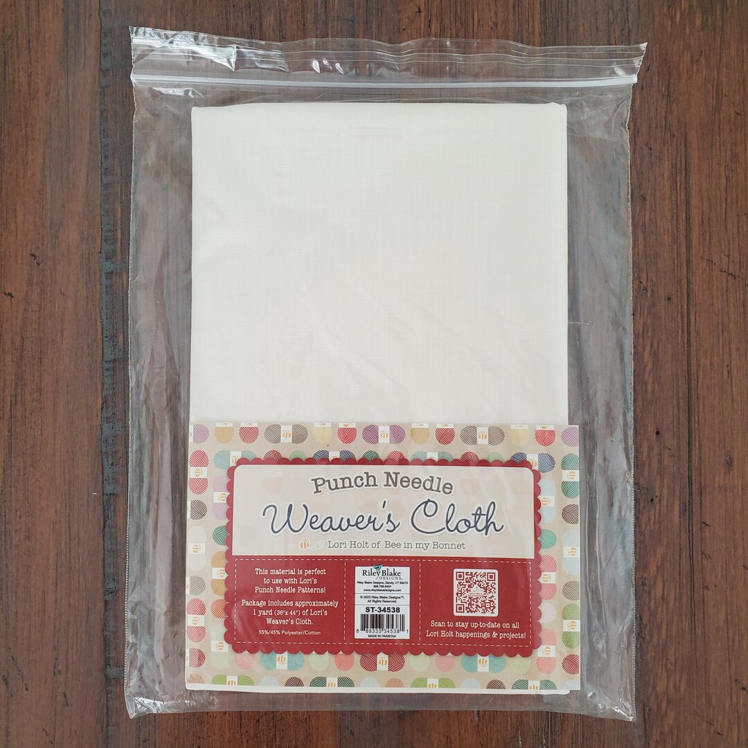Lori Holt's Weavers Cloth - Punch Needle Cloth - (36" × 44") - Riley ...