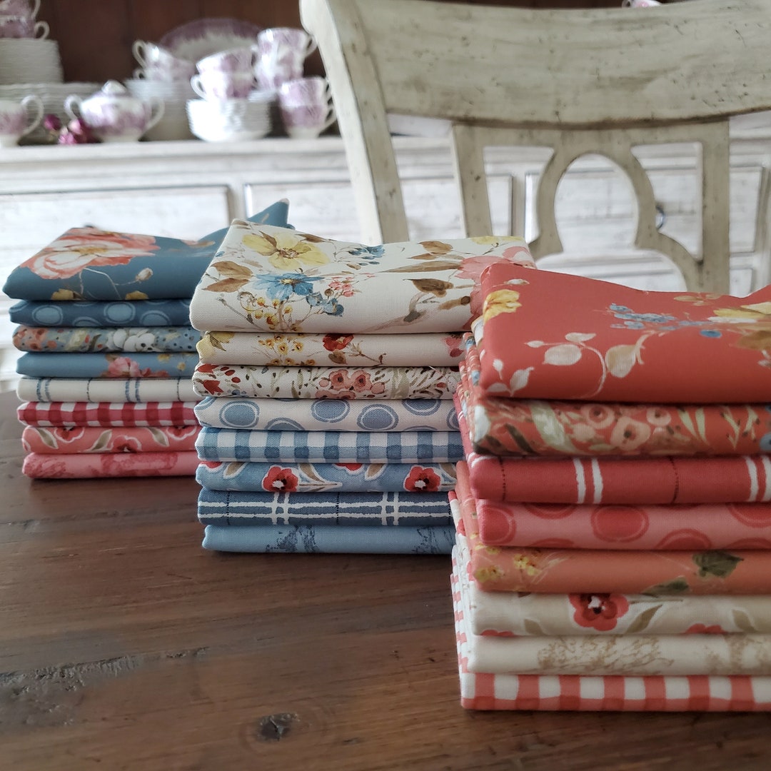 Countryside Fat Quarter Bundles - 3 Colorways - Red/sand/storm - by ...