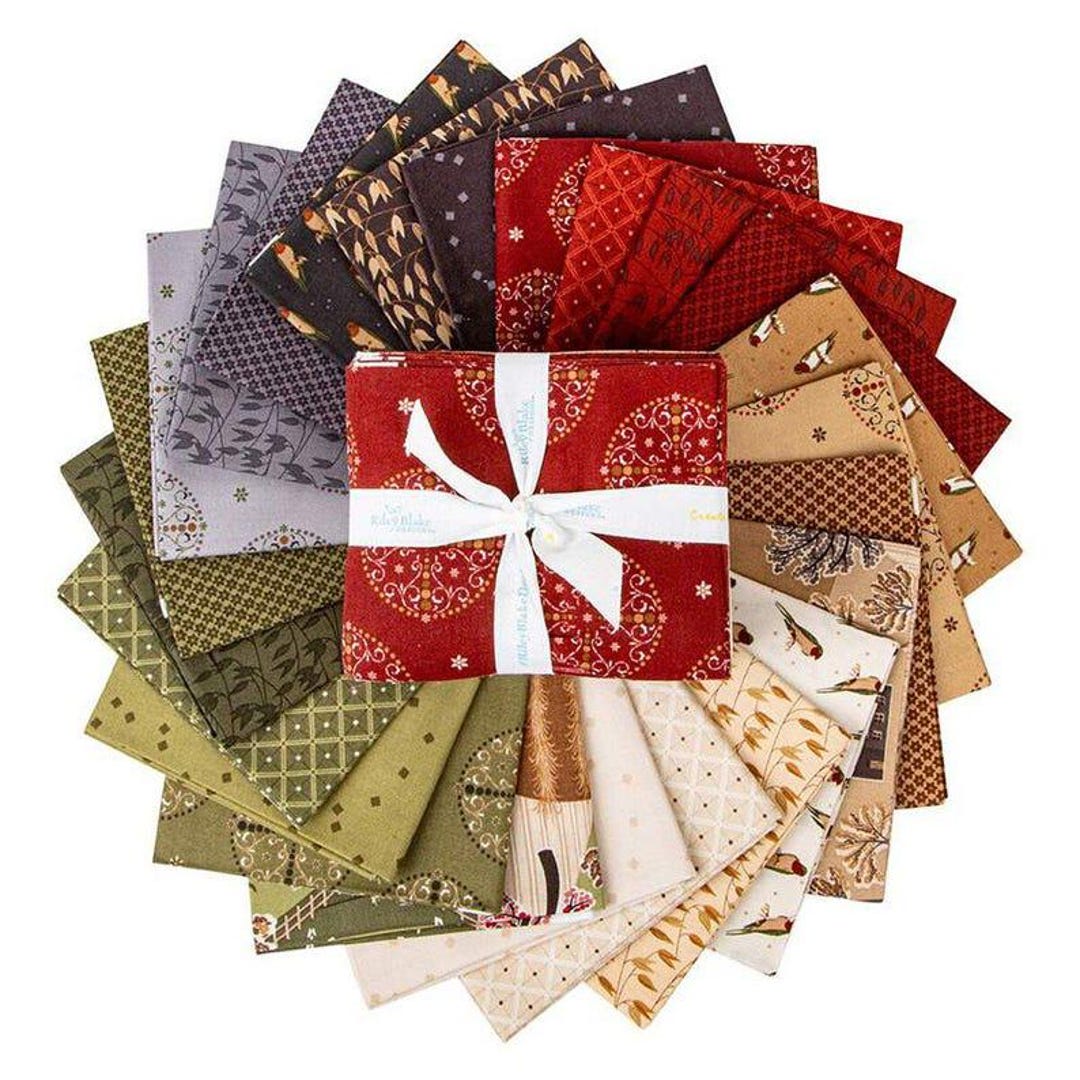 Sewing Your Oats Fat Quarter Bundle - Karen Walker - 24 Pieces - Riley ...