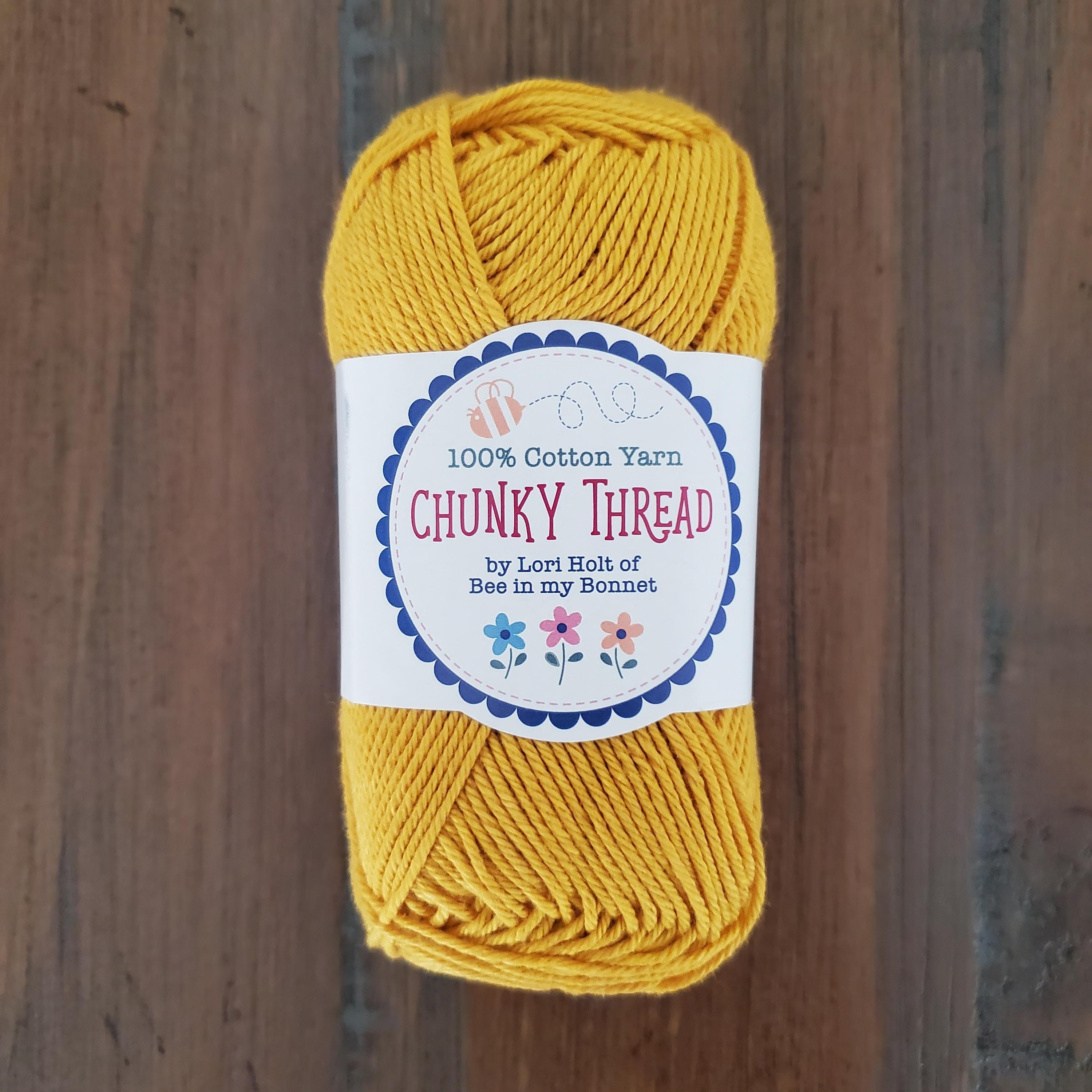 Lori Holt's Chunky Thread - 4 Colorways - Jade • Riley Gray • Honey ...