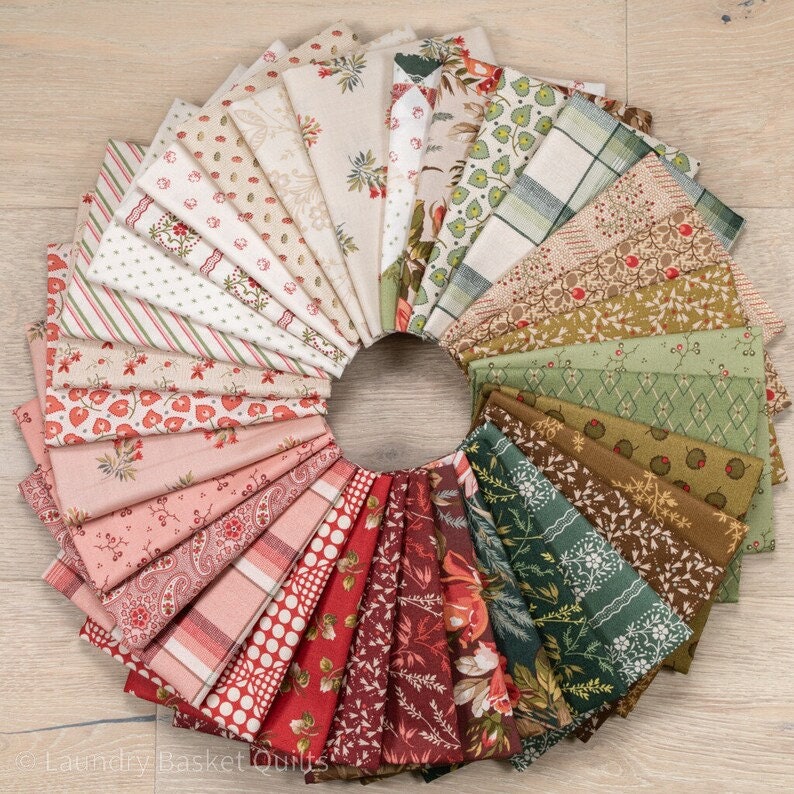 Joy Fat Quarter Bundle - by Edyta Sitar of Laundry Basket Quilts - 33 ...