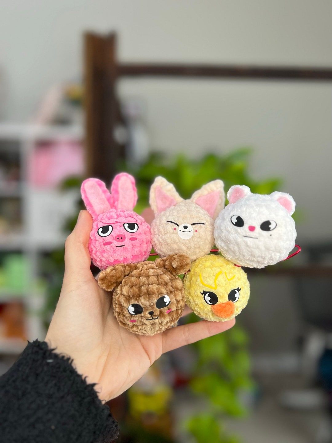 Mini Stray Kids Skzoo Heads Amigurumi Plushie - Etsy Australia