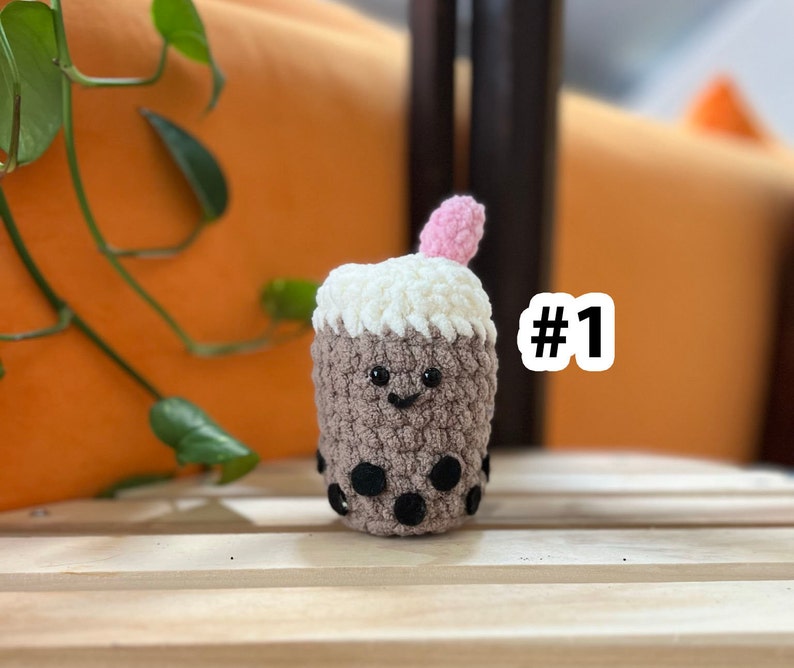 Crochet Boba Buddy Amigurumi Bubble Tea - Etsy