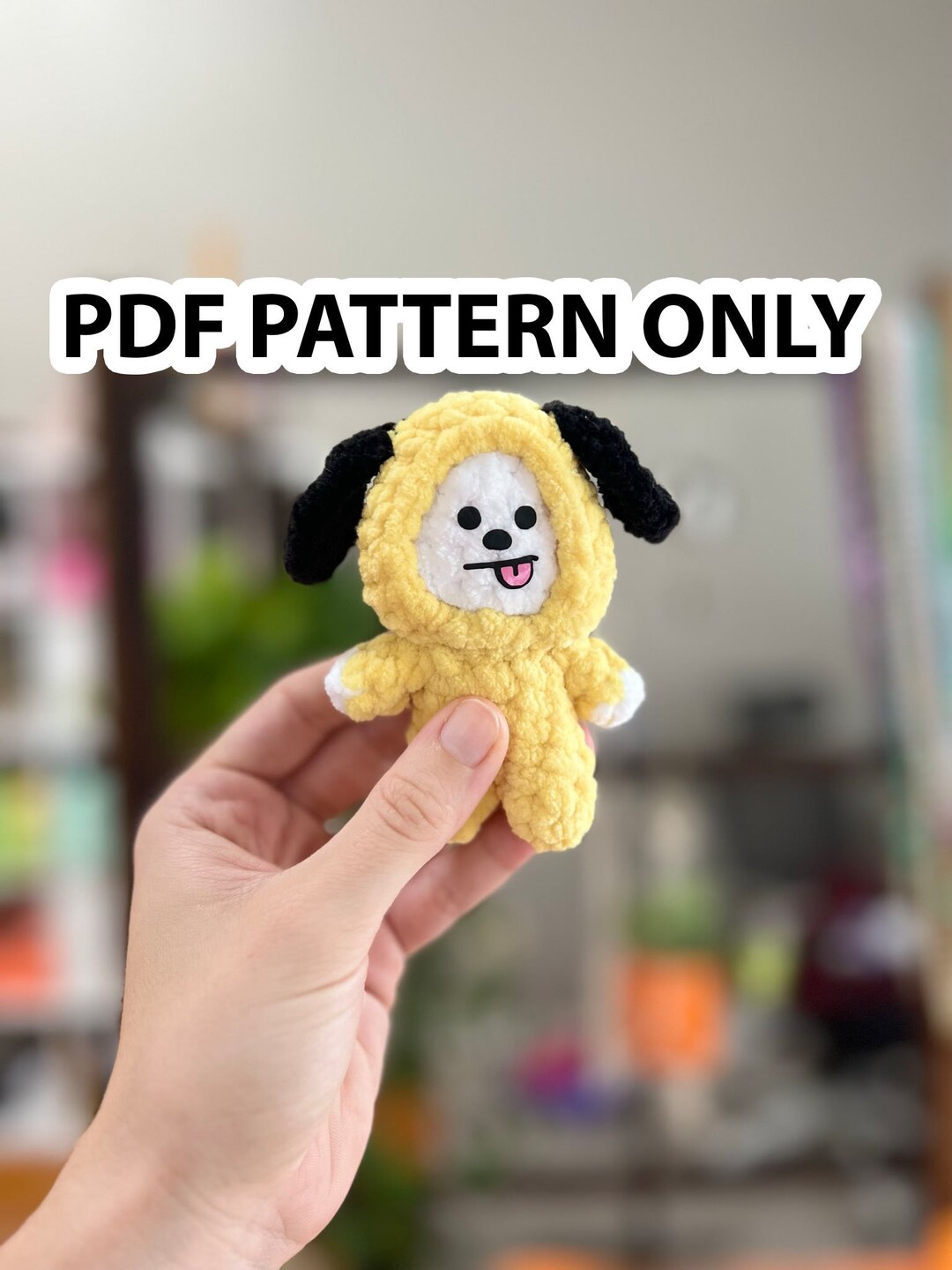 Crochet Pattern Only - Mini Pocket Chimmy Jimin - Etsy
