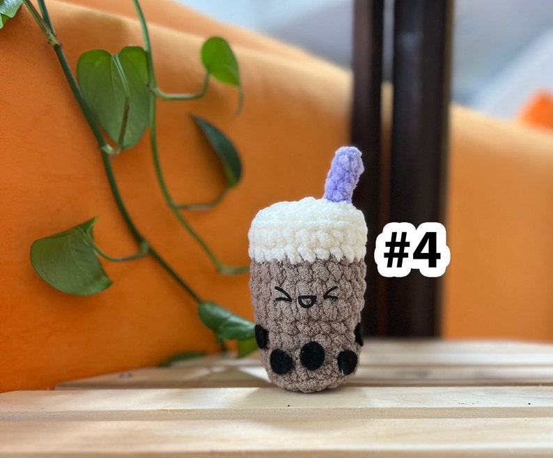 Crochet Boba Buddy Amigurumi Bubble Tea - Etsy