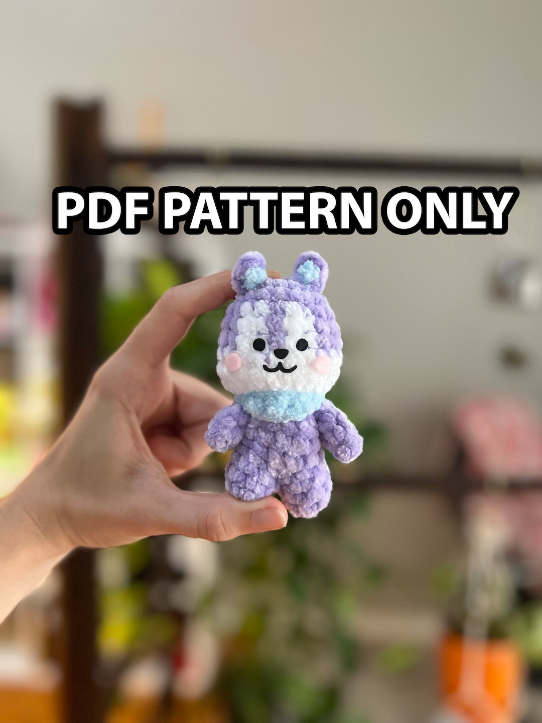 Crochet Pattern Only - Mini Pocket Mang Without Mask Jhope - Etsy