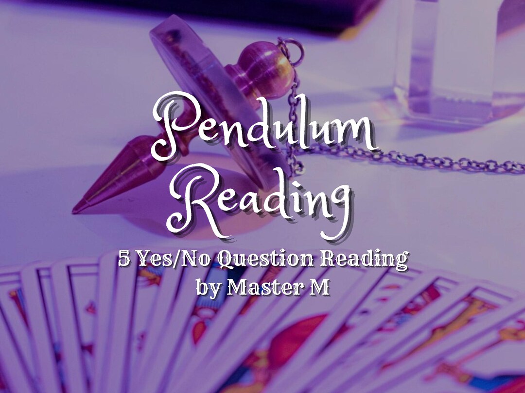 5 Yes/no Question Pendulum Reading | Pendulum Reading | Any Topic - Love, Career, Money ...