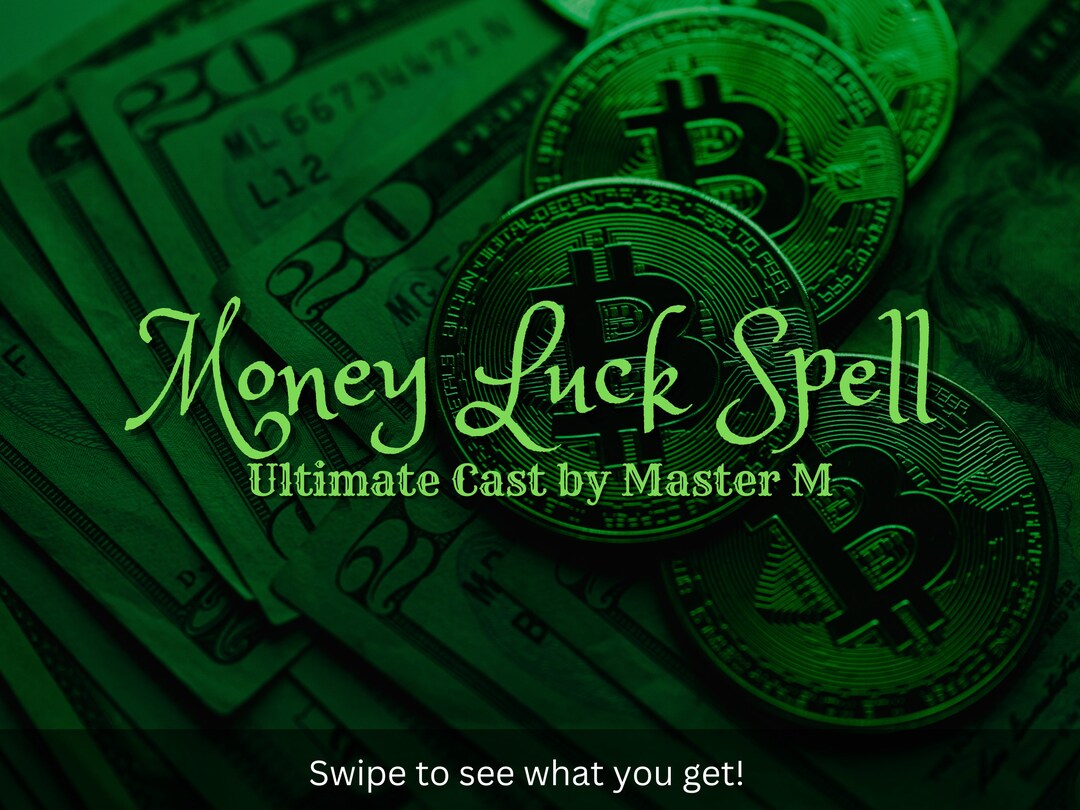 ULTIMATE 9x Money Luck Spell | Abundance | Receive Money | Find Money ...