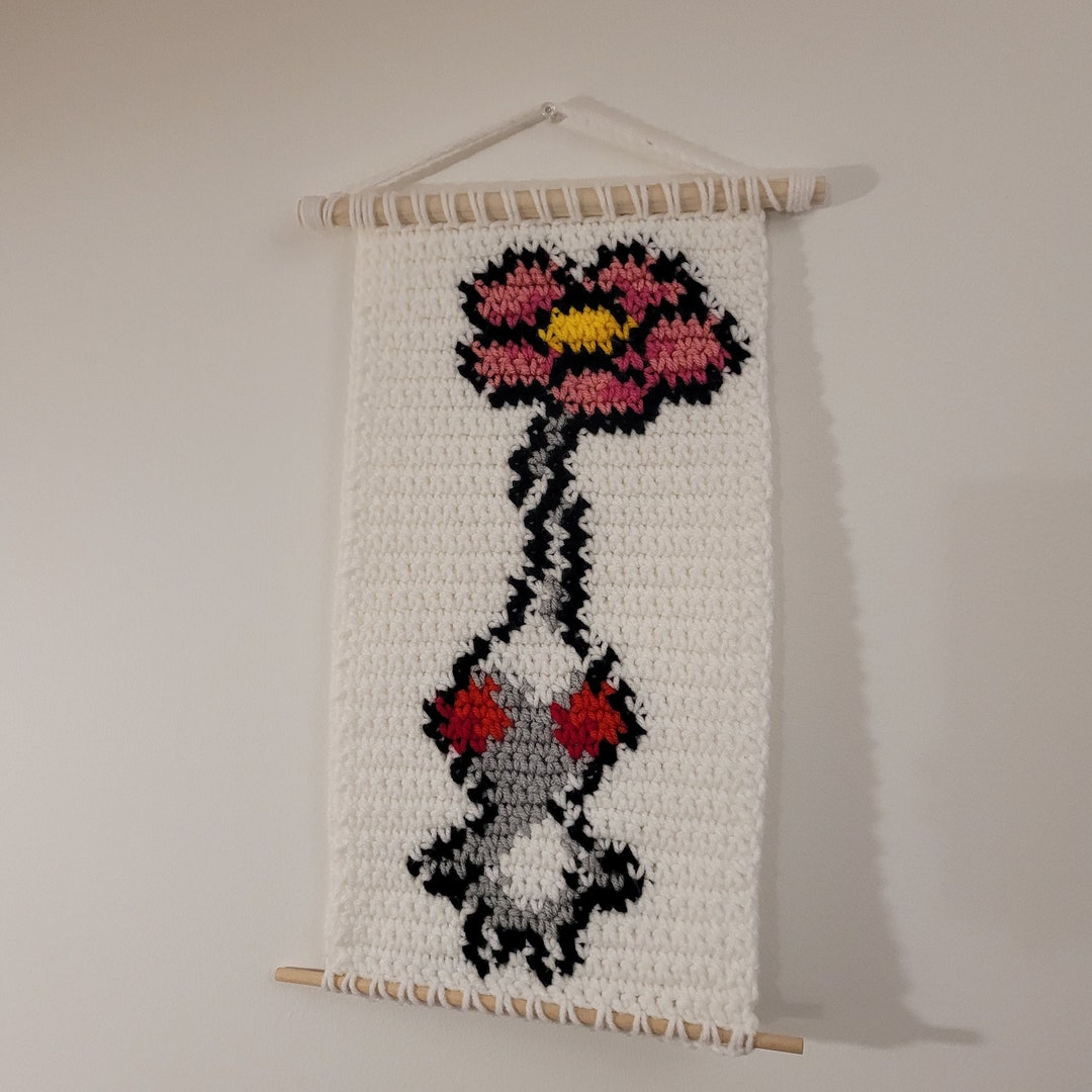 Pikmin Crochet Banner (single) - Etsy