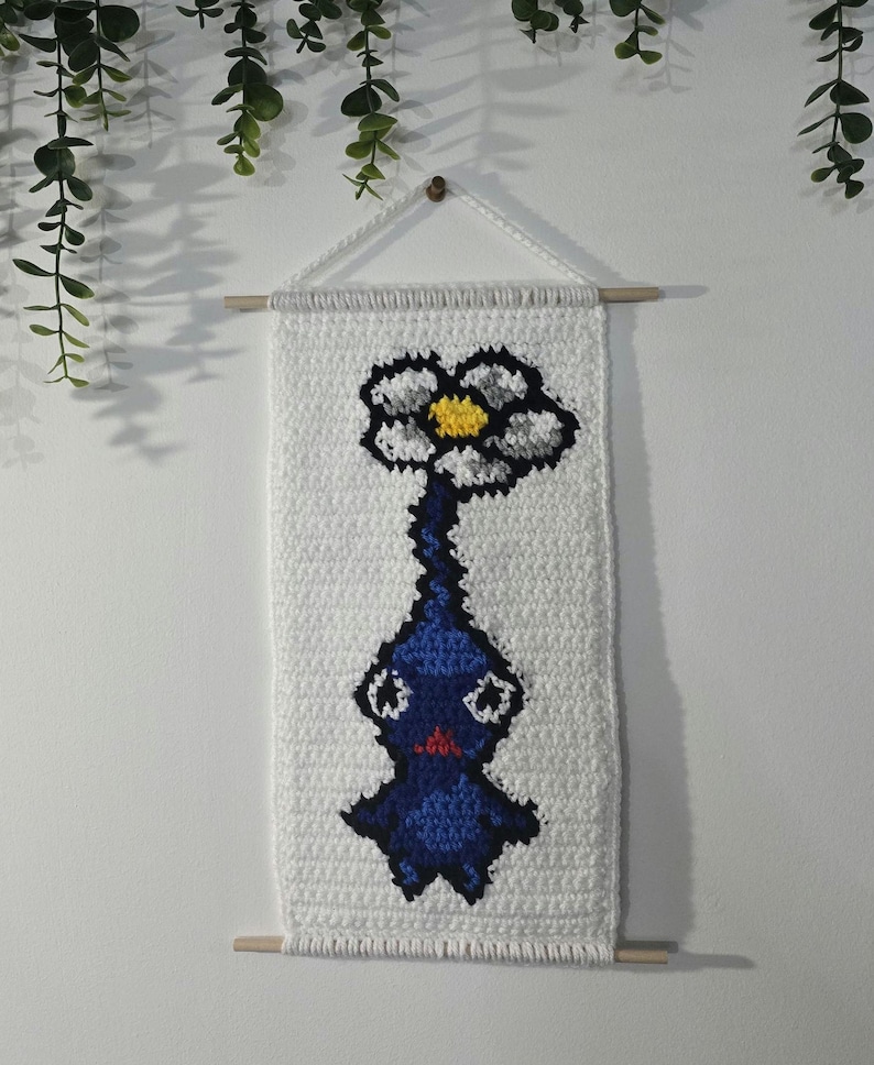 Pikmin Crochet Banner (single) - Etsy