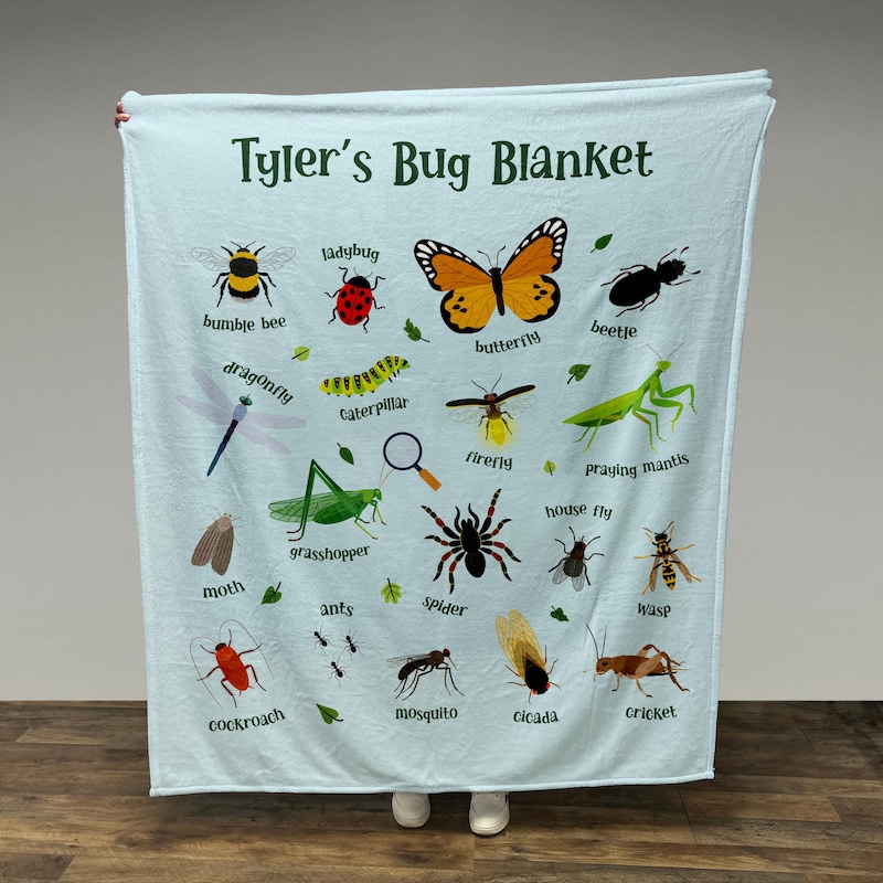 Toddler Abc Minky Blanket - Etsy