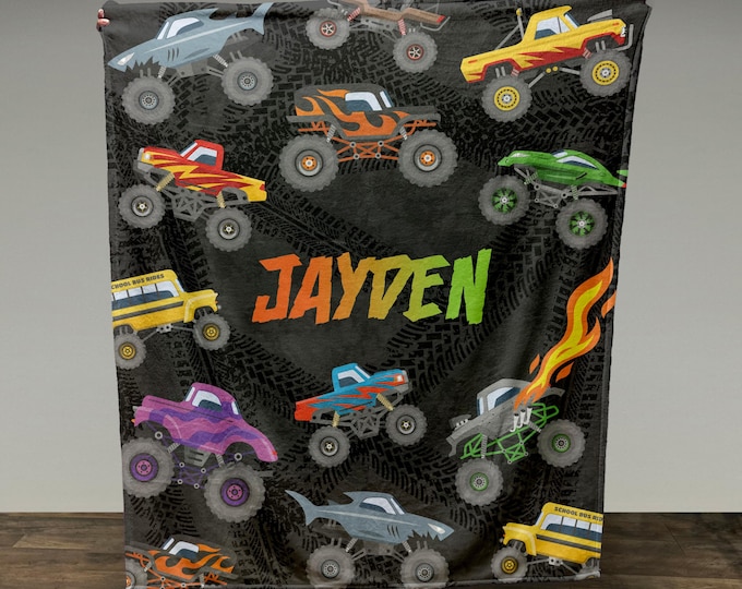 Rainbow Monster Truck Crayons: Kids Party Favors, Truck Toys - Etsy