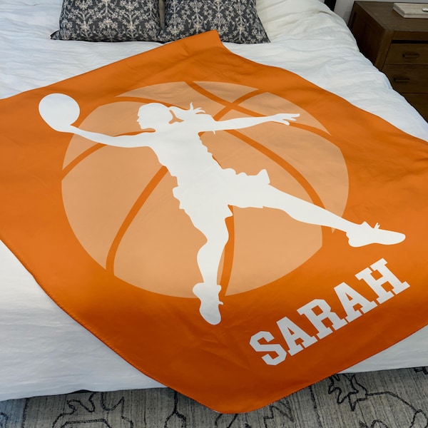 Basketball Bedding for Girls - Etsy