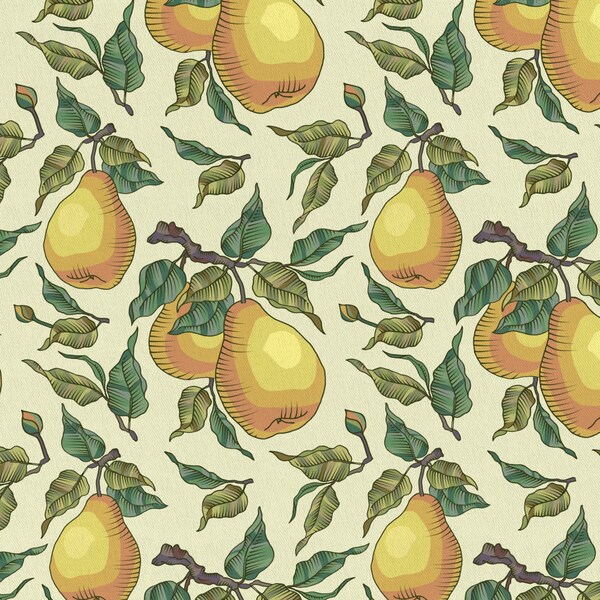 Painted Pears - Etsy