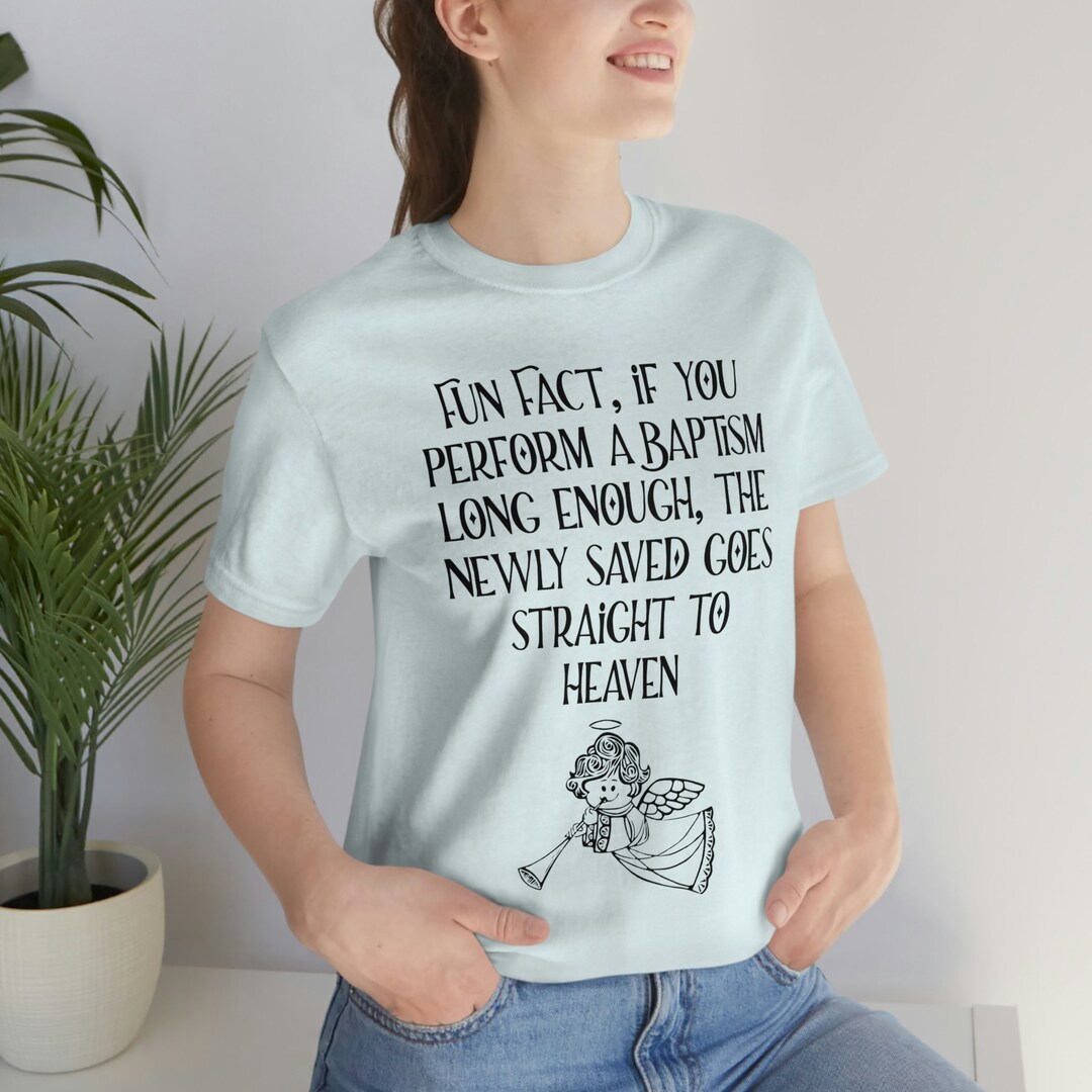 Fun Facts About Baptism Funny Anti Religion Shirt Atheist - Etsy