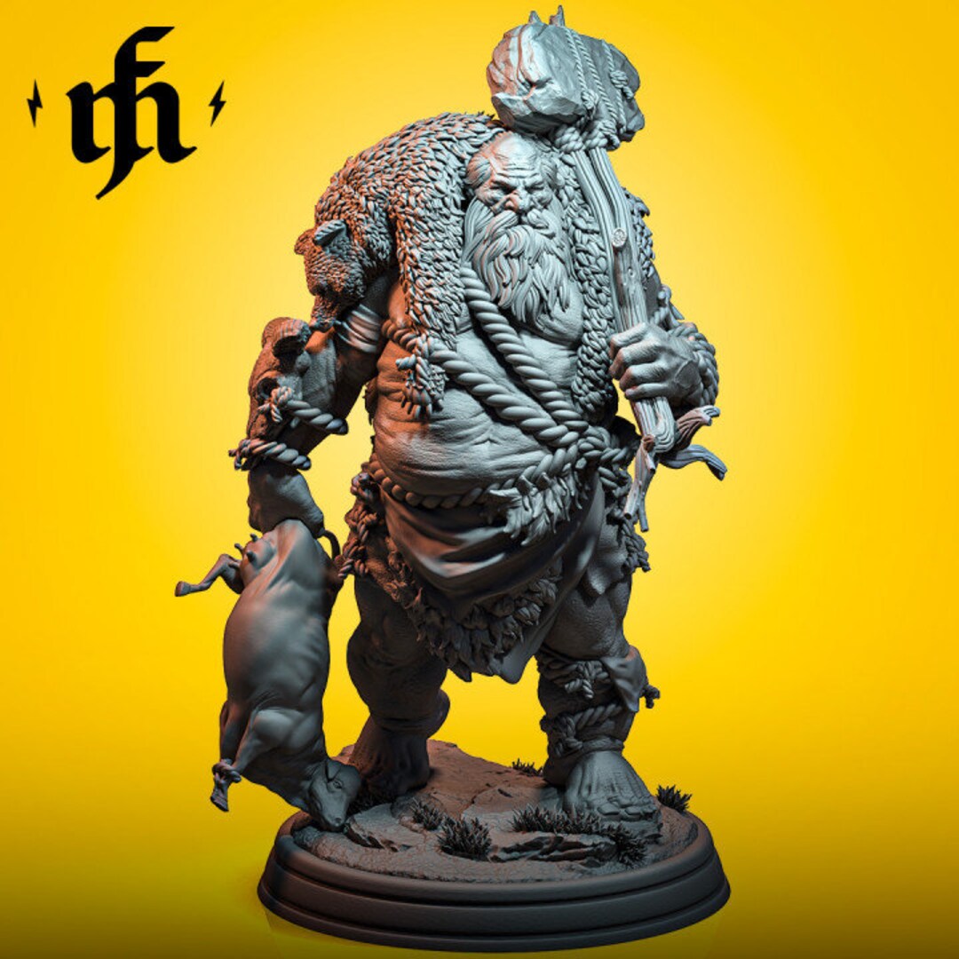 Miniature Thorvon Stonehill Dnd D&D DSA Tabletop Roleplay Midas Forge ...