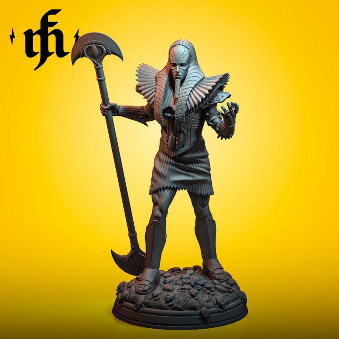 Miniature the Last Pharaoh Dnd D&D DSA Tabletop Roleplay Midas Forge - Etsy