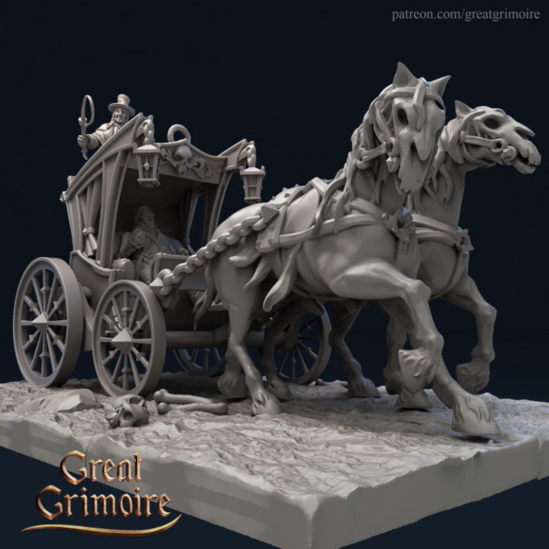 The Chariot D&D Dungeonsanddragons Tabletop Role Play Great Grimoire - Etsy