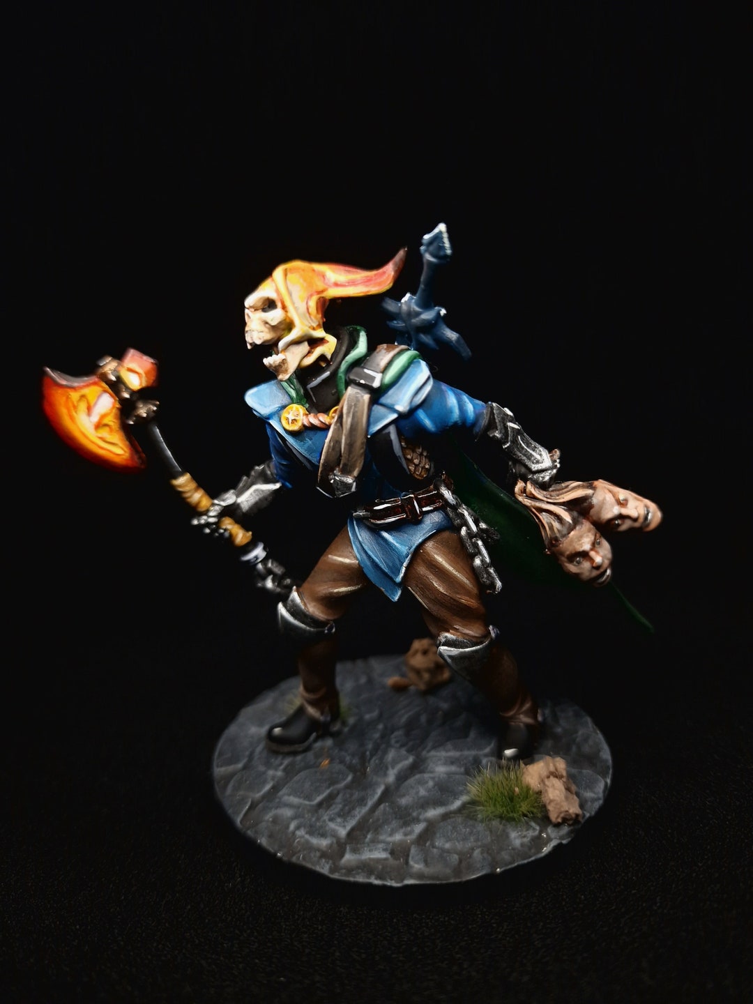 Hand-painted | Unpainted Miniature | Skeleton Warrior | D&D | Dungeons ...