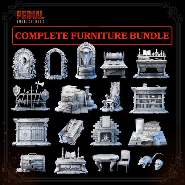 Dungeon Furniture - Etsy