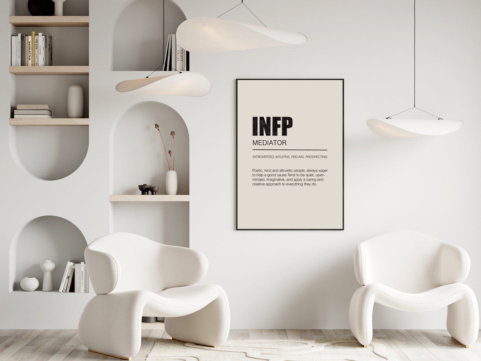INFP Personality Type Poster, 16 Personalities Mediator Printable ...