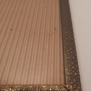 Vintage Decorative Ornate Brass Metal Frame With Easel Back 8in X 10in ...