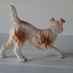 Vintage Terrier Porcelain Dog Figurine Made in Japan - Etsy