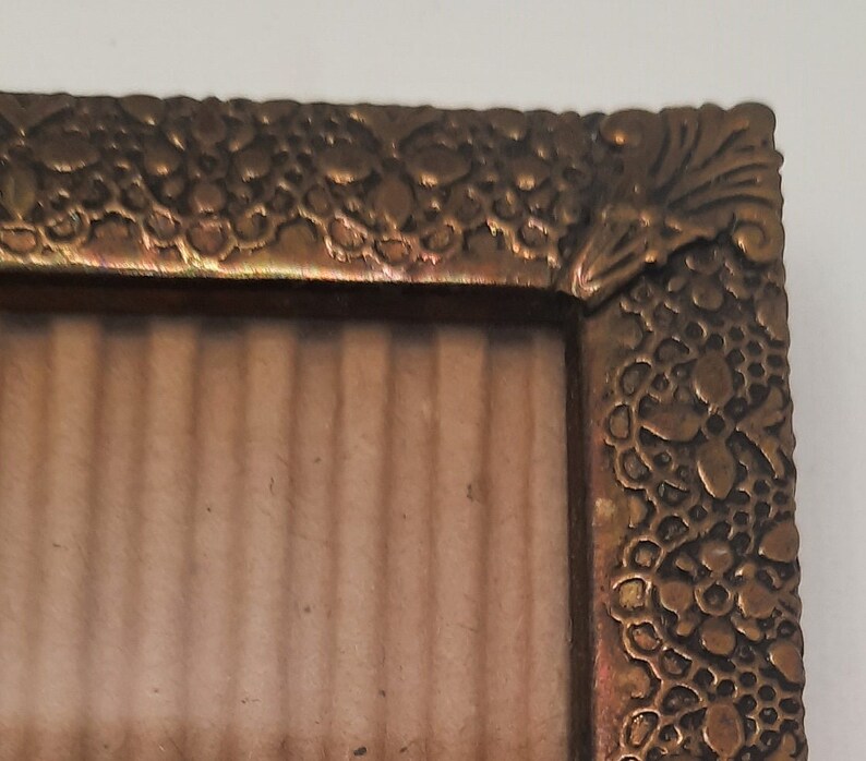 Vintage Decorative Ornate Brass Metal Frame With Easel Back 8in X 10in ...