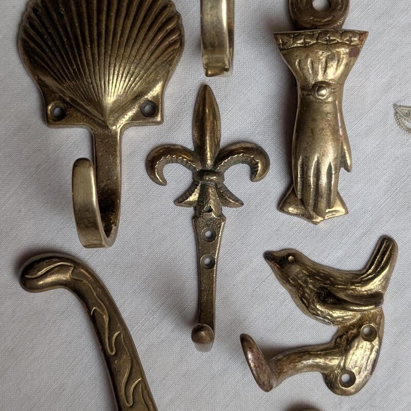 Brass Wall Hooks - Etsy