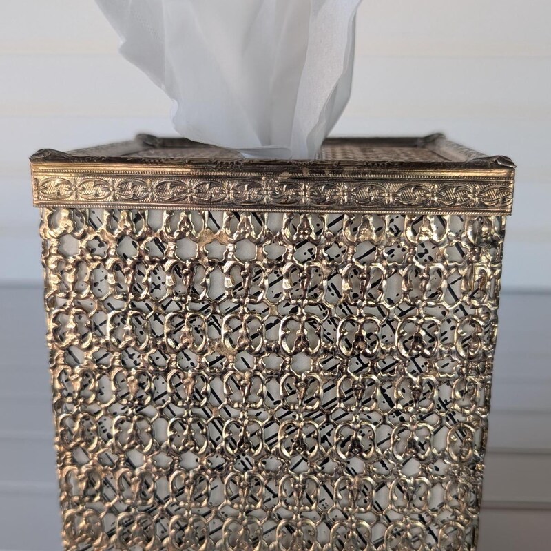 Filigree Tissue Box - Etsy