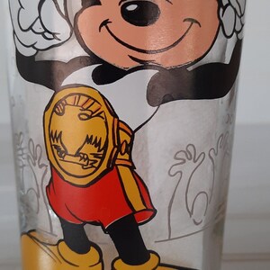 Set of 3 Disney Glasses Featuring Champion Mickey,vintage Disney ...