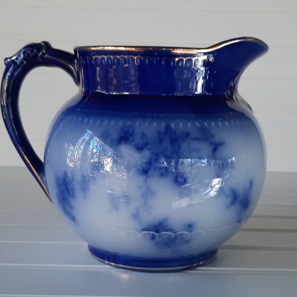 Flow Blue Pitcher - Etsy