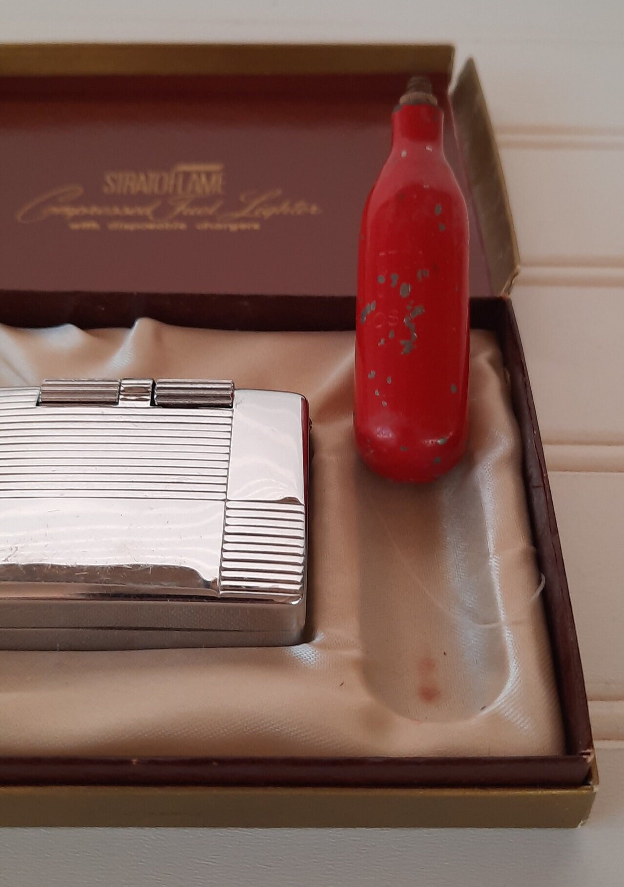 Vintage Strato-flame Compressed Fuel Lighter - Etsy