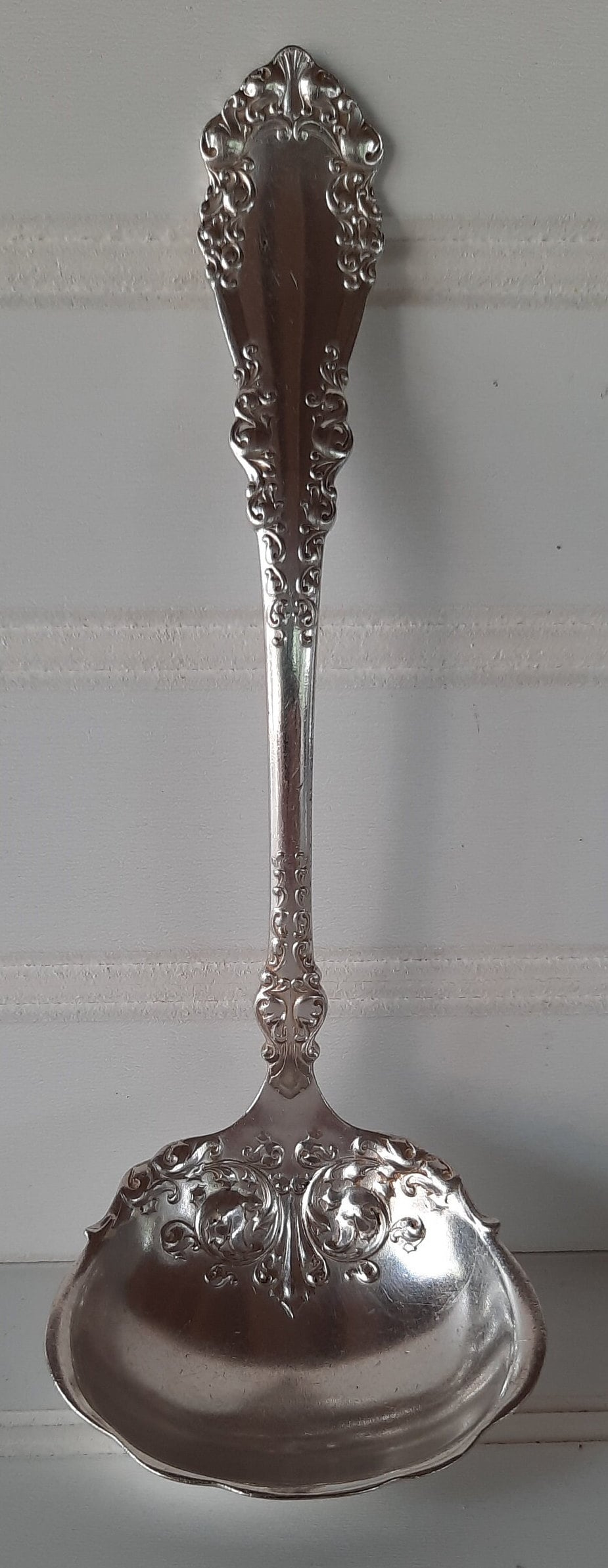 1847 Rogers Bros. AI Berkshire Silverplate Sauce Ladle,fancy Ladle ...