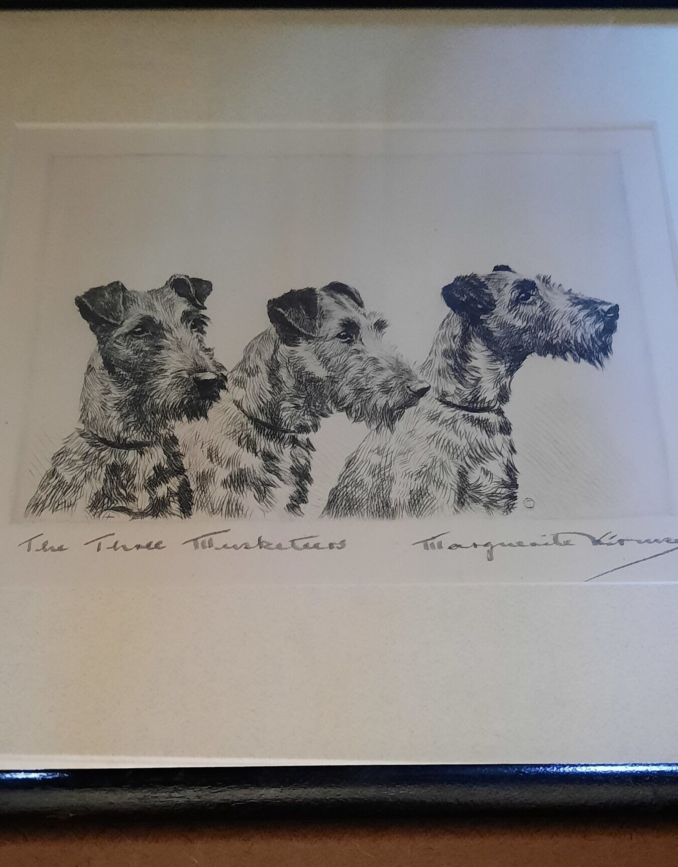Vintage Marguerite Kirmse Etching the THREE Musketeers - Etsy