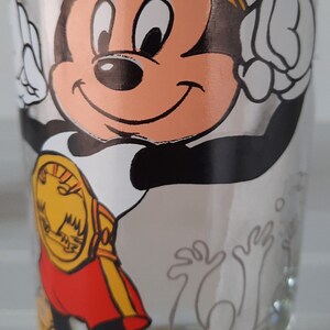 Set of 3 Disney Glasses Featuring Champion Mickey,vintage Disney ...