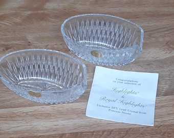 Vintage Princess House Spoon Holders- Set of Two (2) - Princess House ...