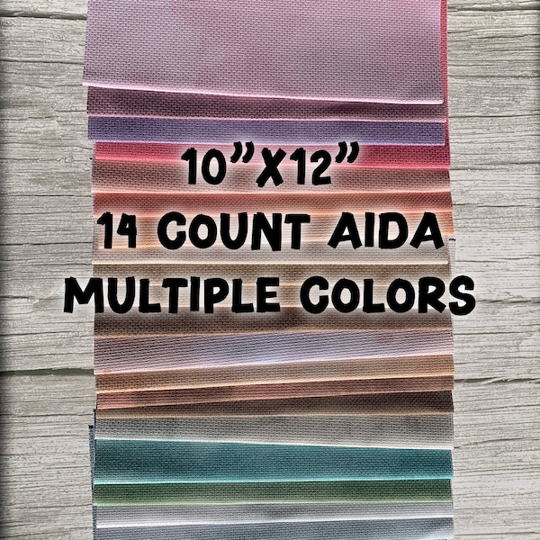 10 Count Aida - Etsy