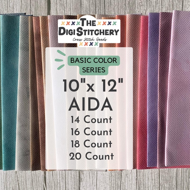 Dyed Aida - Etsy