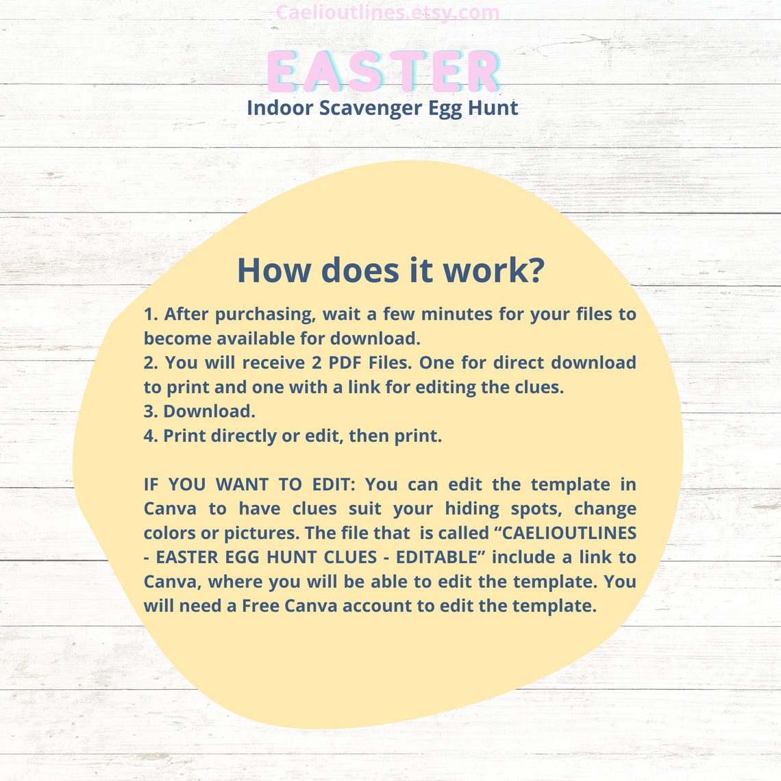 32 Editable Indoor Easter Scavenger Hunt Clues Easter Scavenger Hunt ...