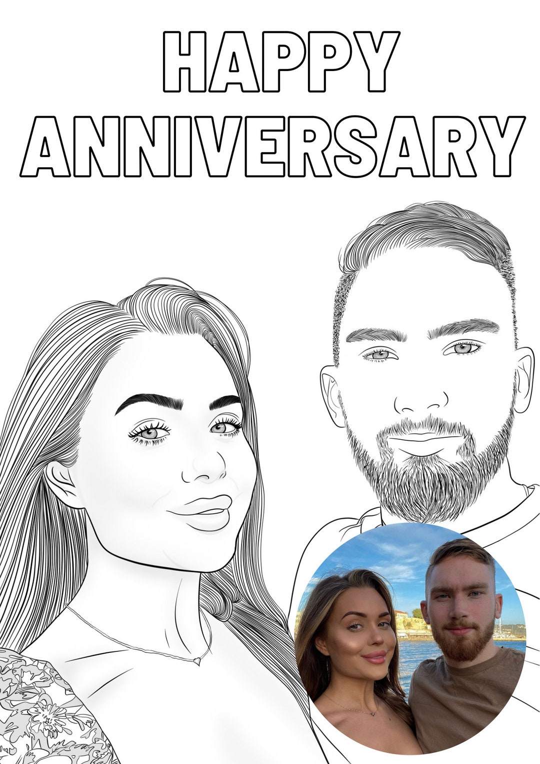 Custom Coloring Page High Quality Personalized Coloring Page - Etsy