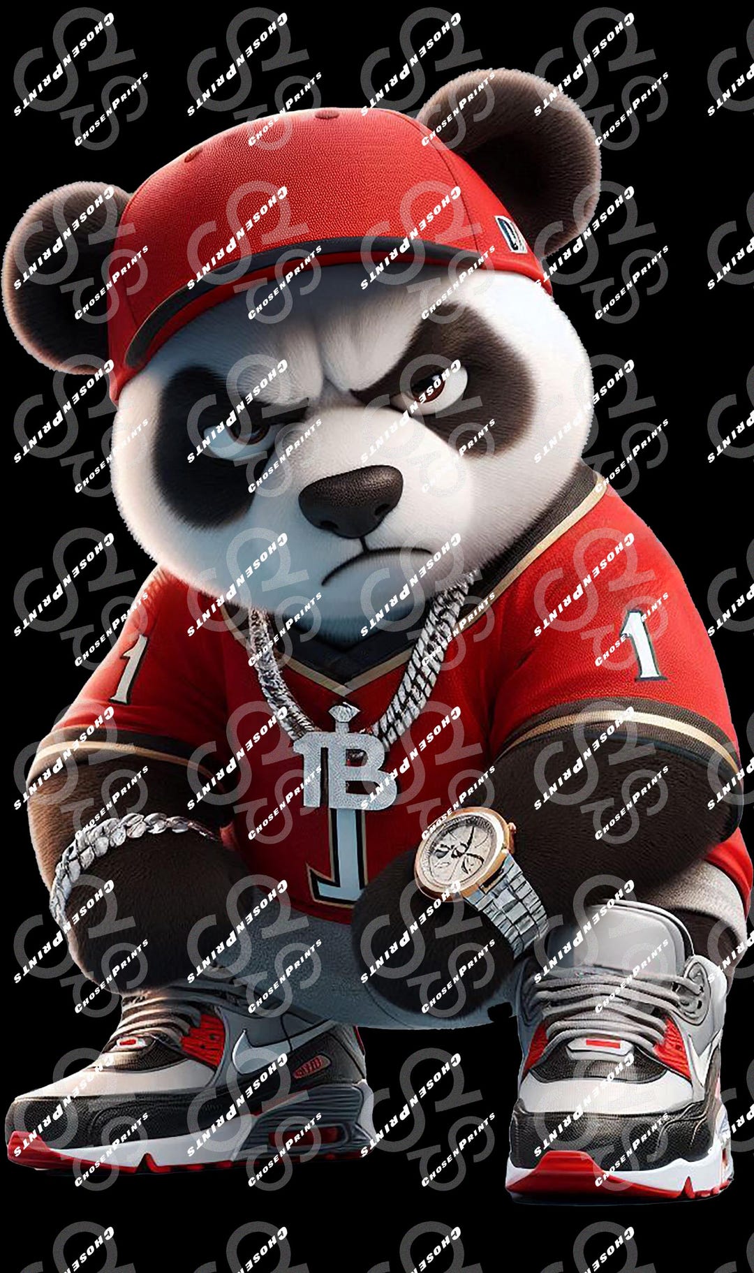 Urban Football Panda Teddy Bear Tampa Bay Inspired PNG - Etsy