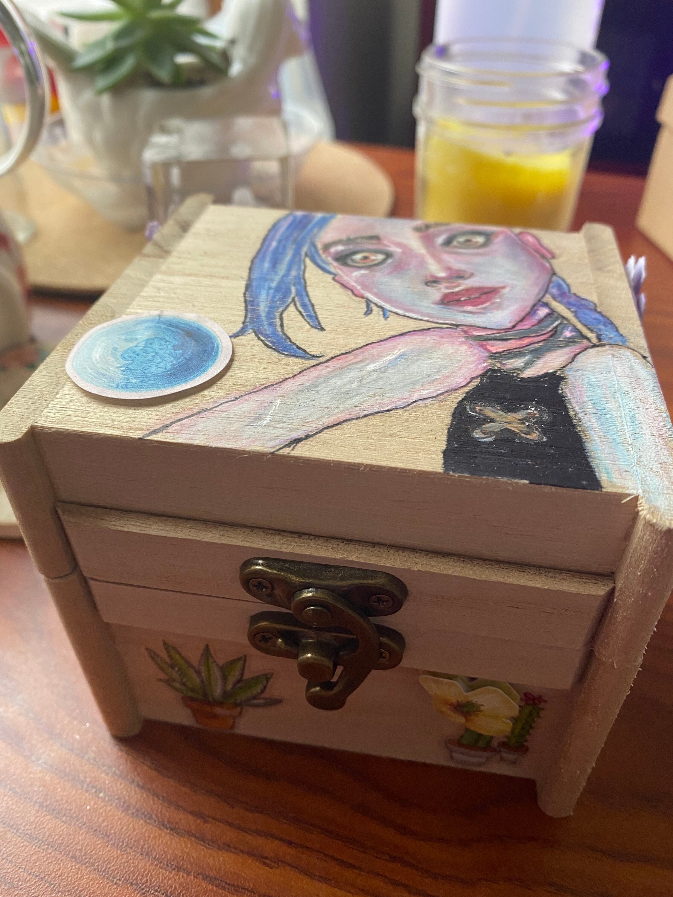 Jinx From Arcane Little Handmade Storage Container for - Etsy